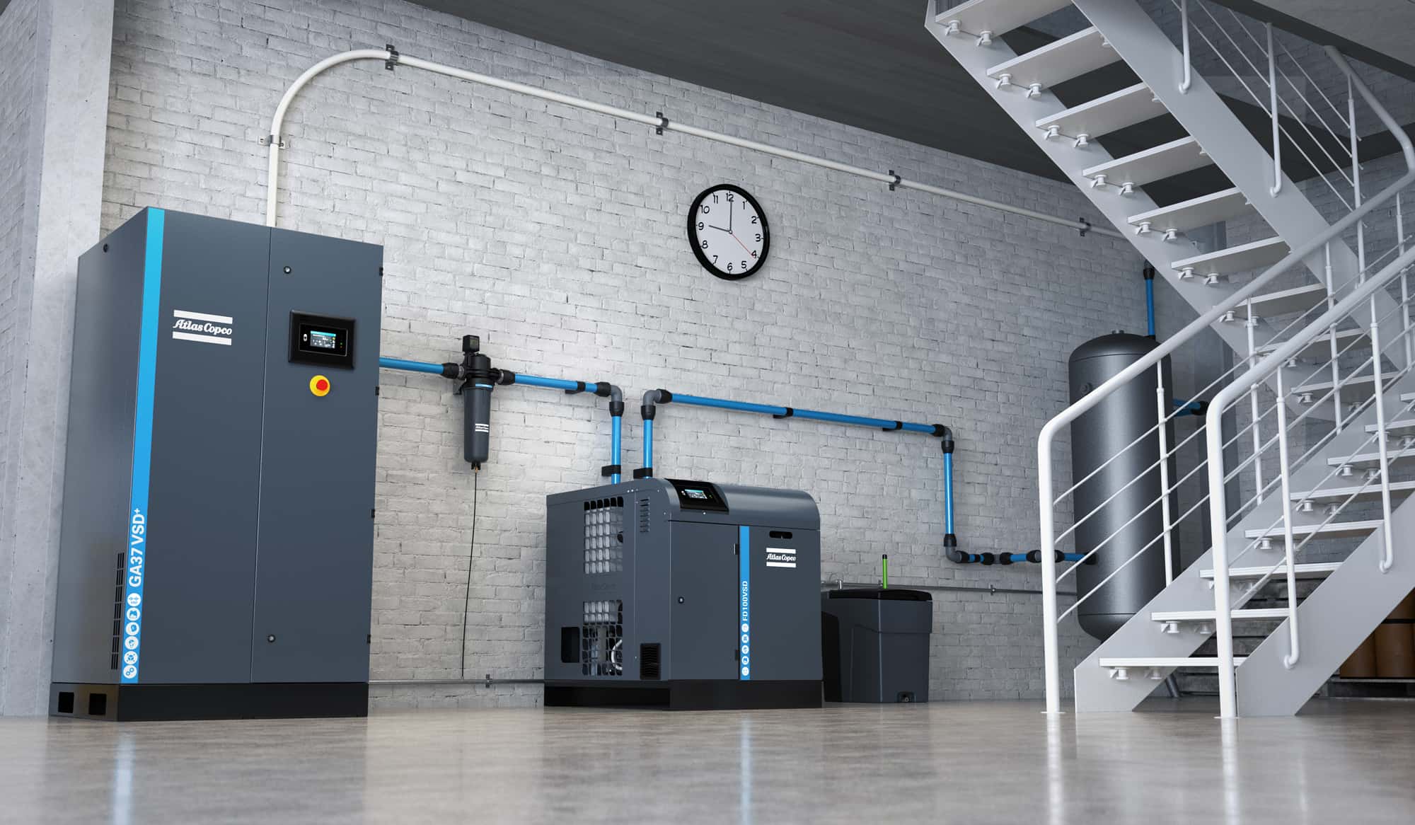 7 accesorios utilizados en el tratamiento de aire comprimido - Info aqui